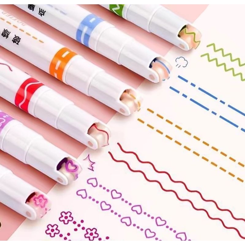 Art Craft Linear pen 6pcs 【COD】 | Shopee Philippines
