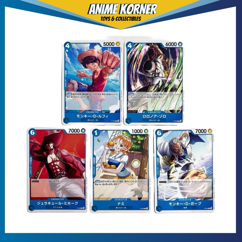 One Piece Card Game: Promotional Pack Volume 4 Luffy Nami Zoro Mihawk ...