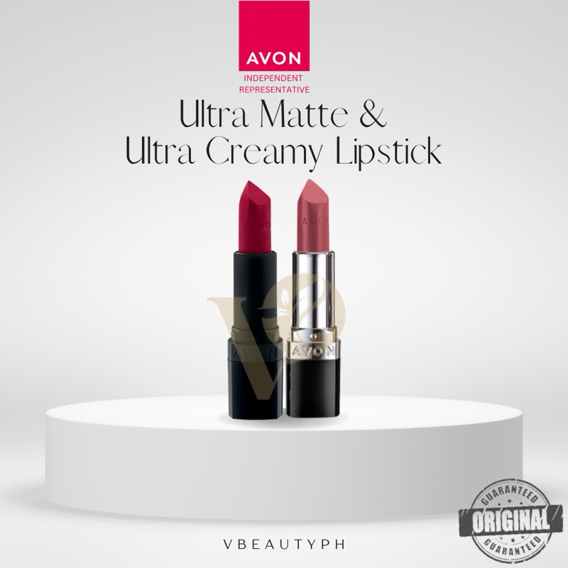 AVON Ultra Perfectly Matte or Creamy Lipstick 3.6 g | Shopee Philippines