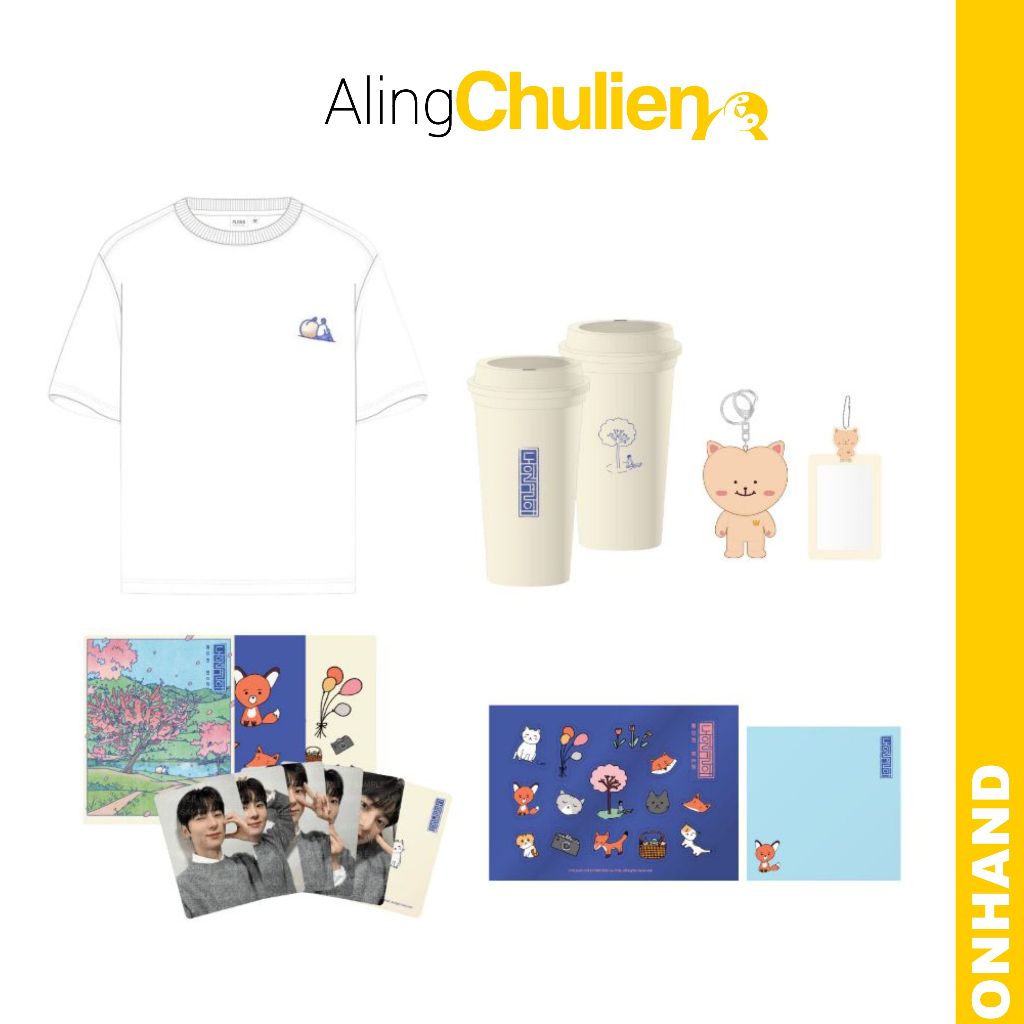 Hwang Minhyun The Peach Garden Official MD Photo set Sticker Memo pad ...