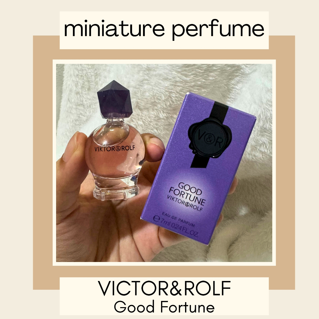 VICTOR & ROLF Good Fortune (AUTHENTIC MINIATURE (MINI) PERFUME/TRAVEL ...