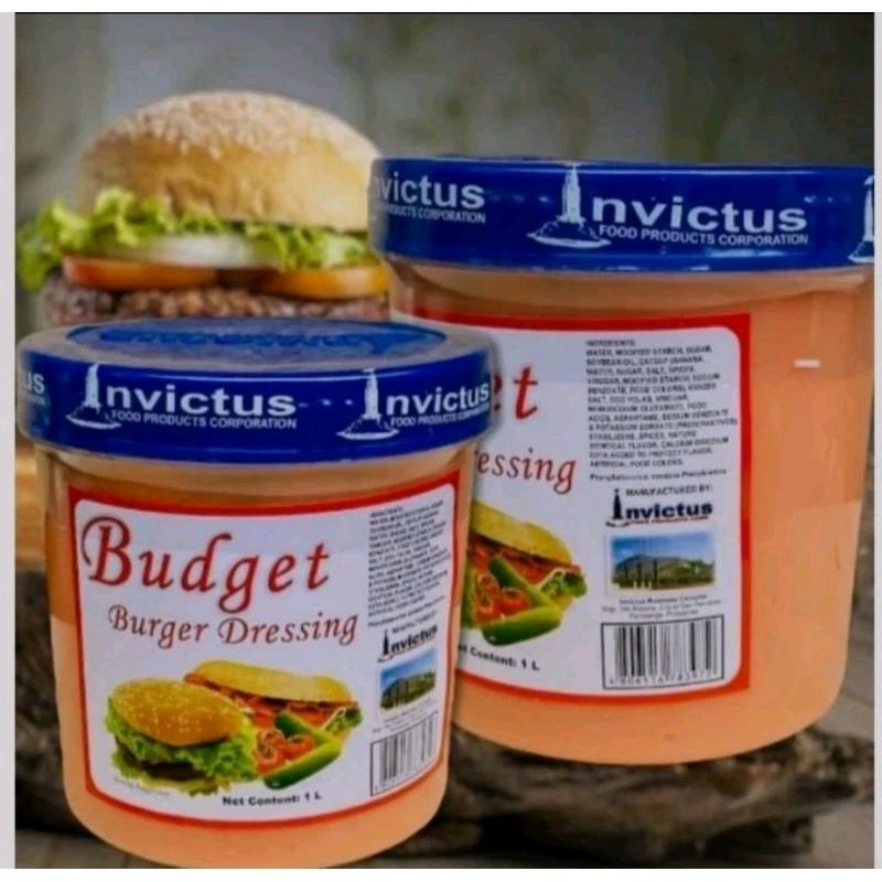 Budget Burger Dressing (Invictus Brand) | Shopee Philippines