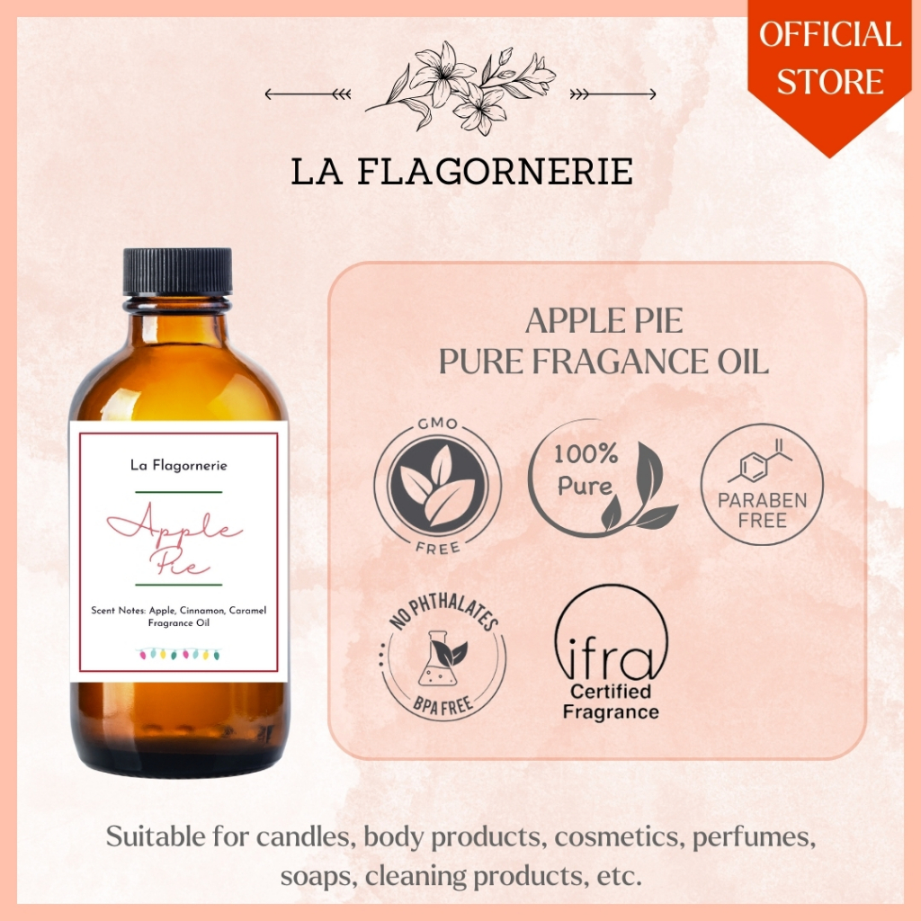 Apple Pie Fragrance Oil (500ml & 1L) | Shopee Philippines