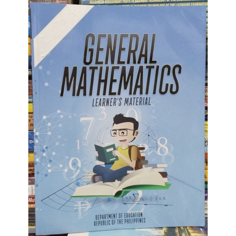GENERAL MATHEMATICS LEARNER'S MATERIAL | Shopee Philippines