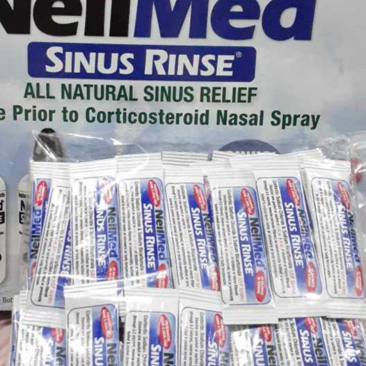 *50 premixed packets NeilMed ALL ORIGINAL, ALL NATURAL SINUS RINSE ...