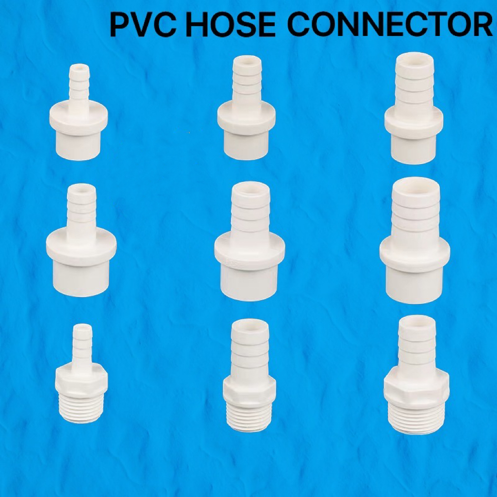 PVC Hose Quick Connector PVC Pipe Adapter 20mm , 25mm to 8/10/12/14/16 ...