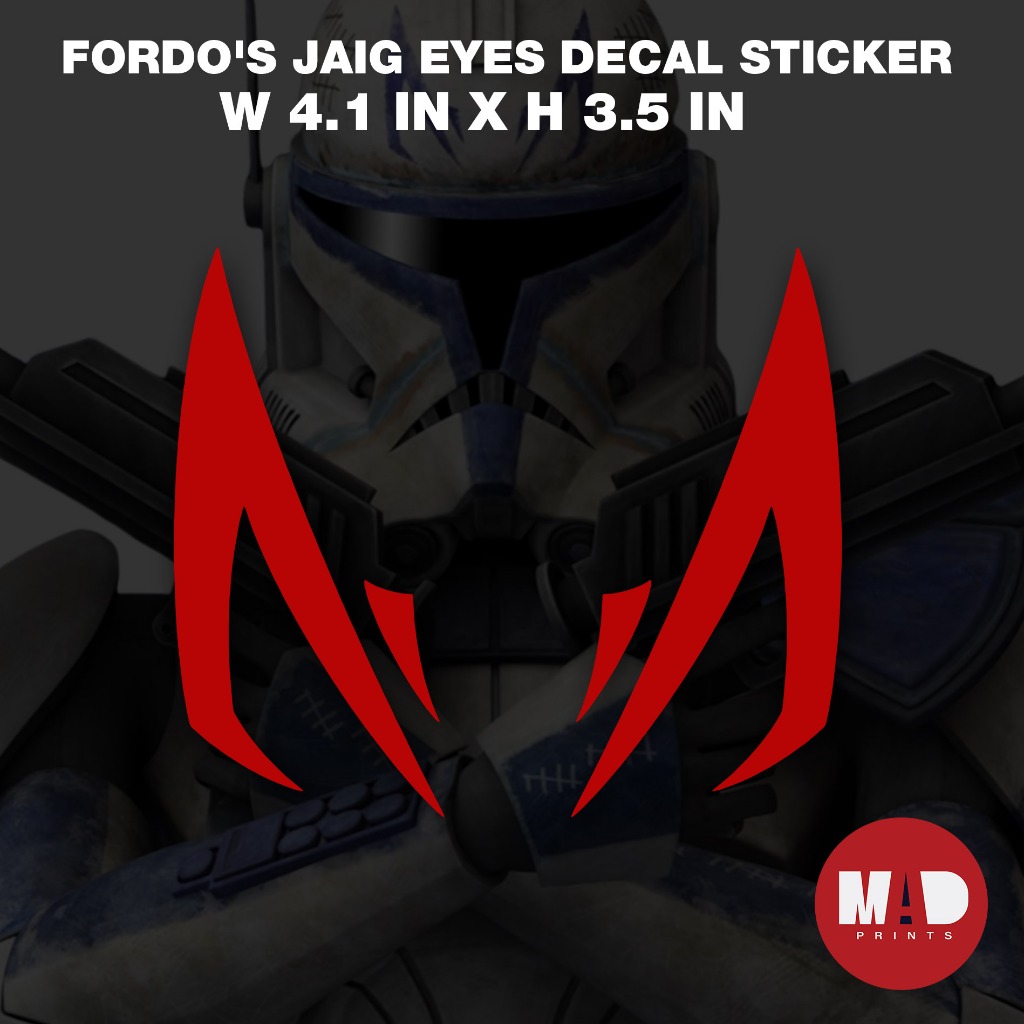 Jaig Eyes - Star Wars Decal Sticker | Shopee Philippines
