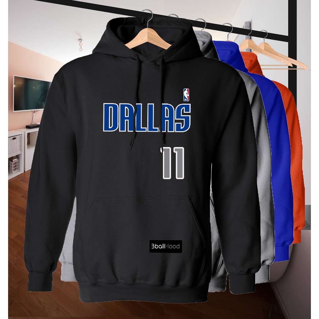 Hoodie Jacket Dallas Kyrie Irving 11 NBA Pullover Sweater Longsleeve ...