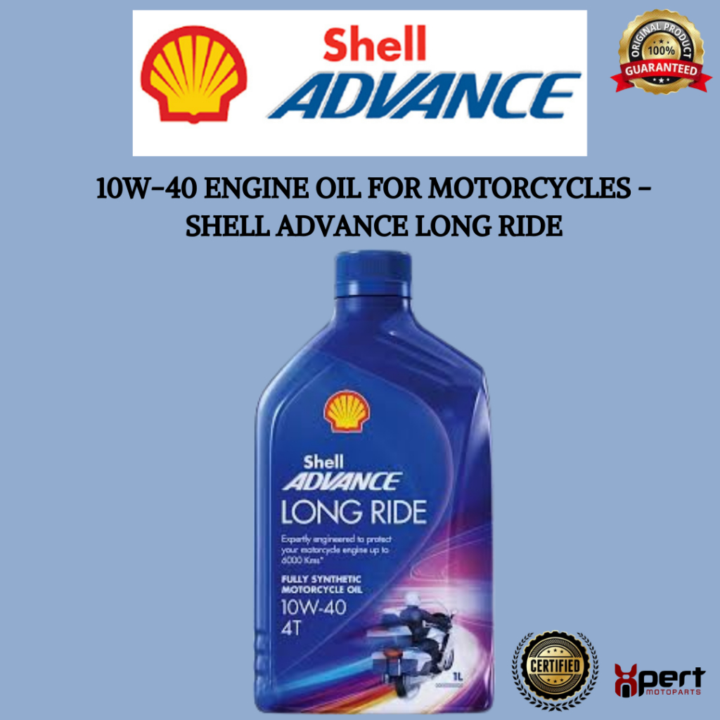 SHELL ADVANCE LONG RIDE 10W-40 1L | Shopee Philippines