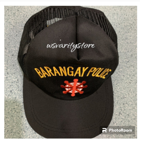 Side Nylon & Full Cotton Barangay Tanod caps hat cotton twill All ...
