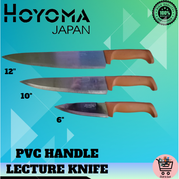 Hoyoma Japan PVC Handle Lecture Knife 12" 10' 6" Stainless - Steel Good ...