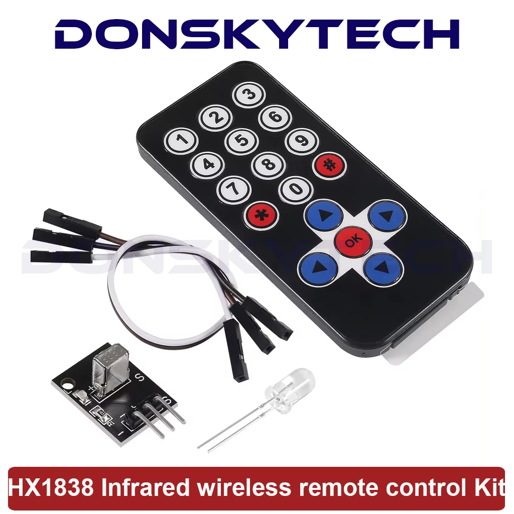 Hx1838 Infrared Wireless Remote Control Kit With Ir Remote Control And