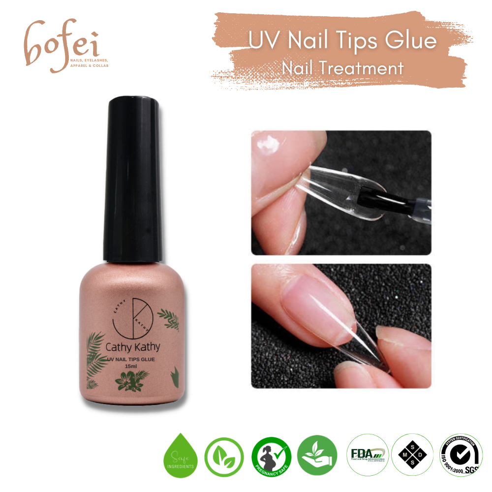 Bofei | Cathy Kathy Professional UV Nail Tips Glue Gel Soft Gel Glue ...
