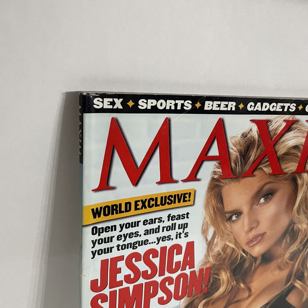 Maxim Magazine January 2002 Jessica Simpson | Shopee Philippines