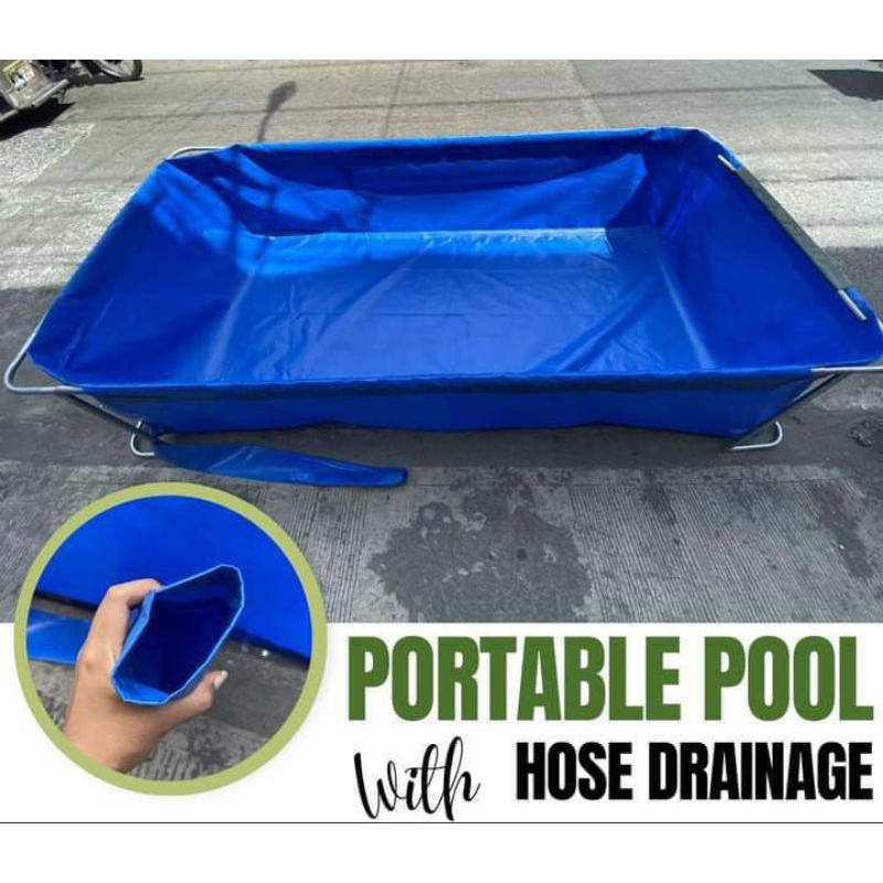 SALE PORTABLE SWIMMING POOL (pool only walang ) HEAVY DUTY POOL PANG ...