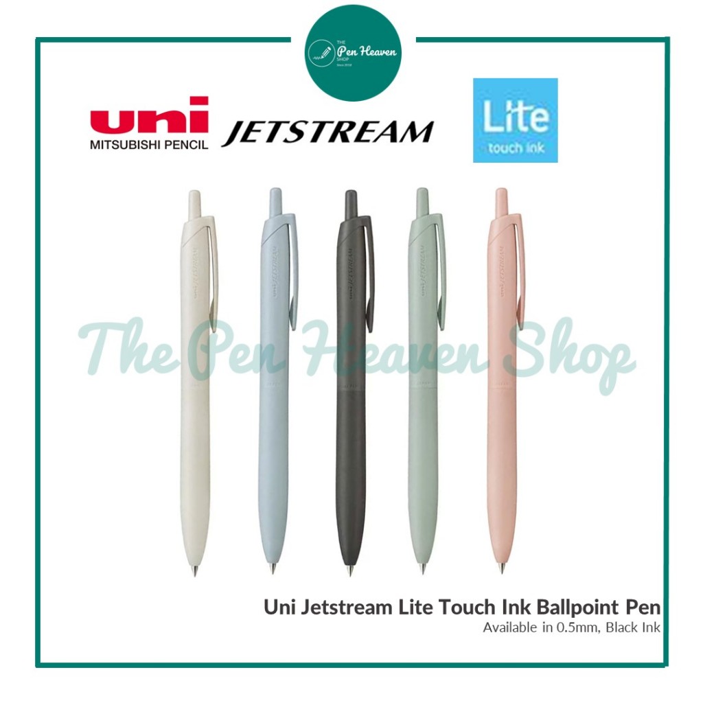 Uni Jetstream Lite Touch Ink Ballpoint Pen (0.5mm) | Shopee Philippines