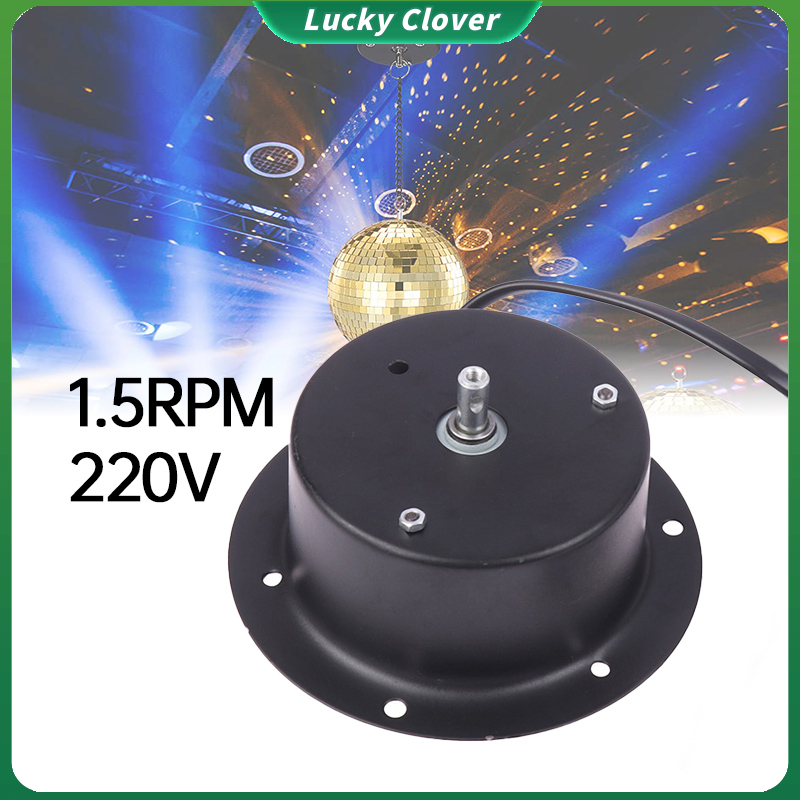 1.5 RPM 220V Rotating Mirror Disco Ball Motor Replaceable Mirror ...