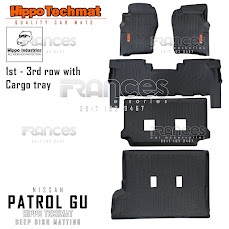 Nissan Patrol GU Y61 Hippo Techmat Deep Dish Matting Thailand Made ...