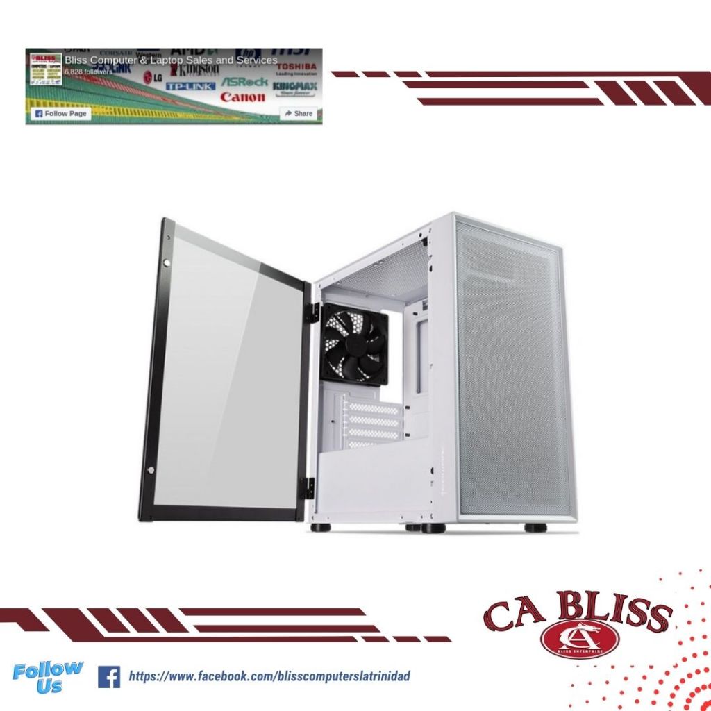 Tecware Nexus Air M2 Matx Cpu Case White Shopee Philippines
