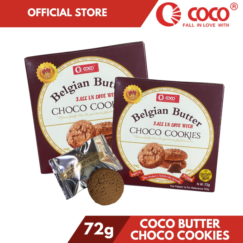 【BUY 1 TAKE 1】COCO Butter Choco Cookies 72g | Shopee Philippines