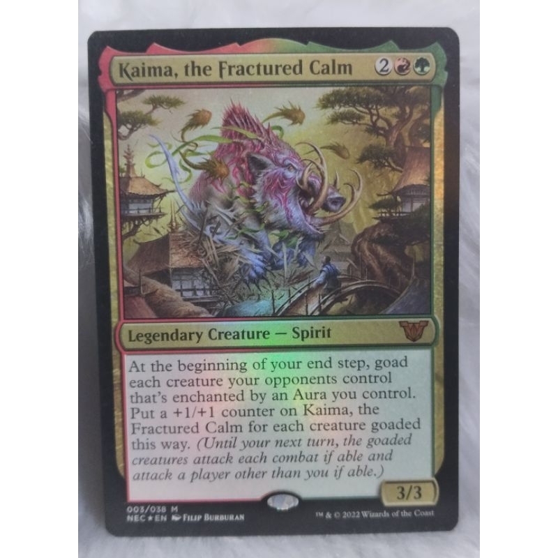 Kaima, the Fractured Calm (Foil) - Commander: Kamigawa: Neon Dynasty ...