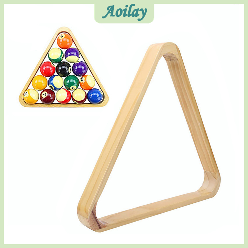 Billiard Triangle Rack Wooden Billiard Triangle Frame 2-1/4 inches ...