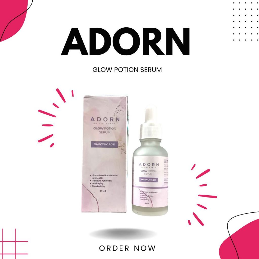 Adorn Glow Potion Serum Maintenance for your skin | Shopee Philippines