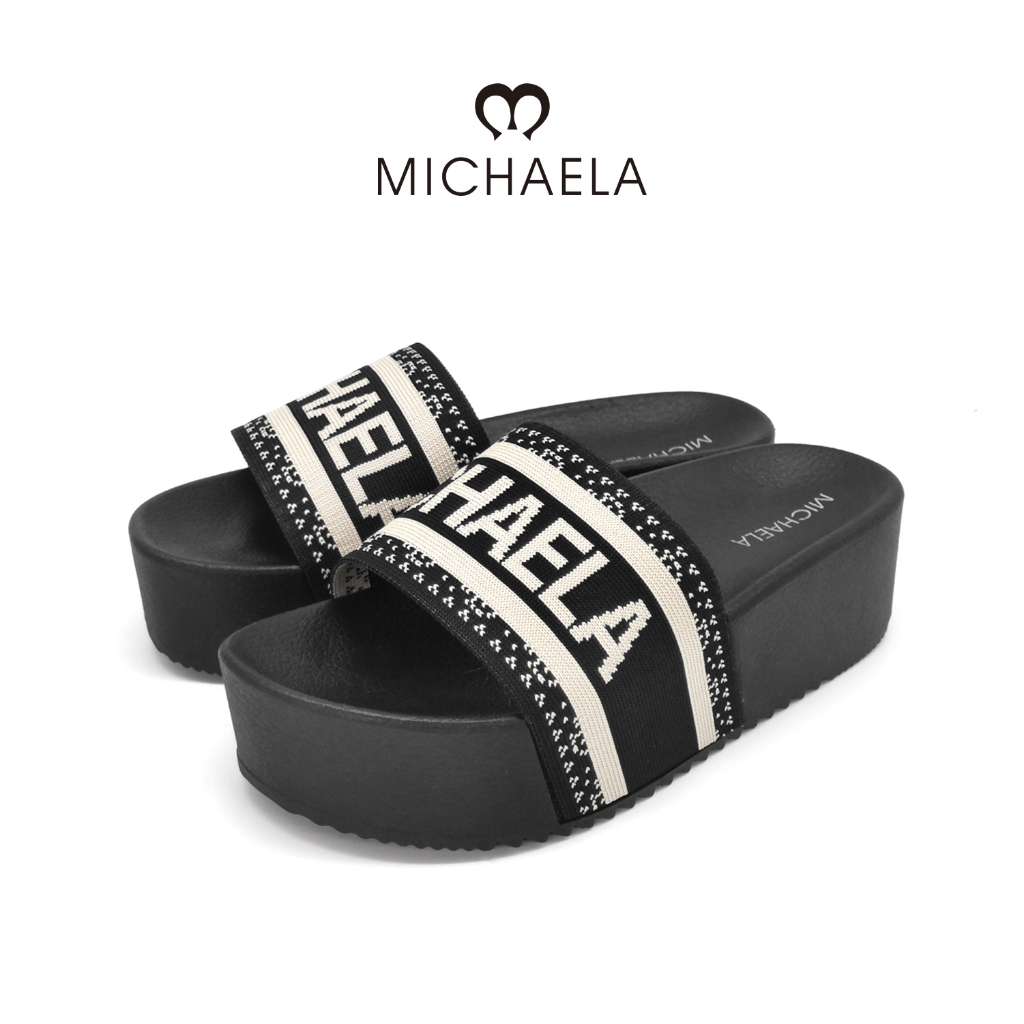 MICHAELA Korean Fashion Wedge Sandals Comfy Breathable Knit Light ...