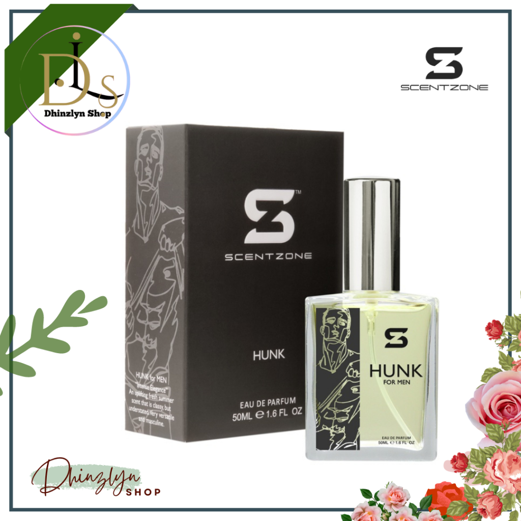 Scentzone Perfume for Men - HUNK - 50ml | Shopee Philippines