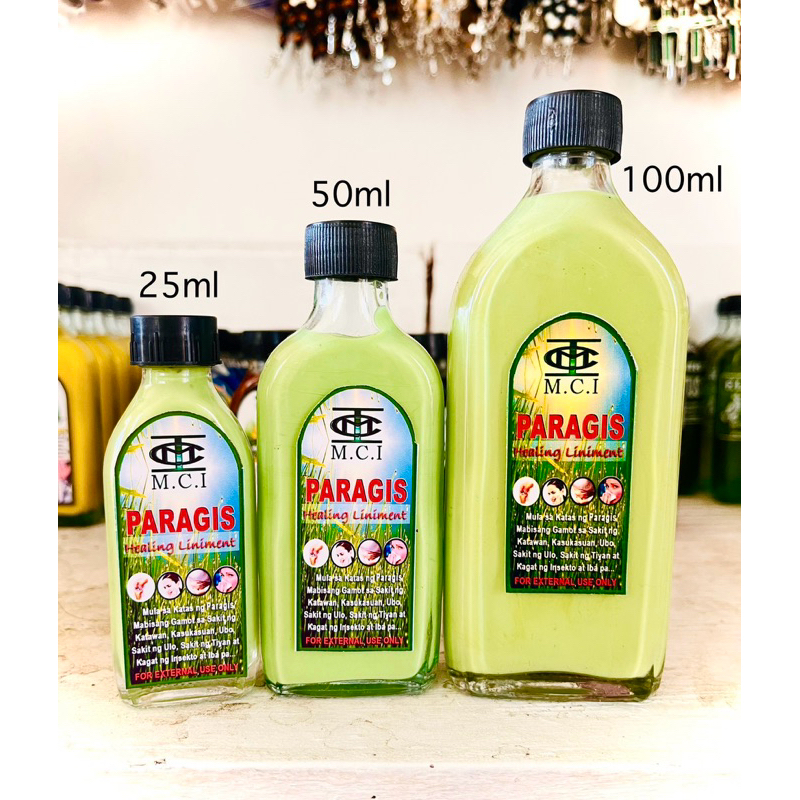 Paragis Liniment Herbal Massage Oil hot(all sizes) | Shopee Philippines