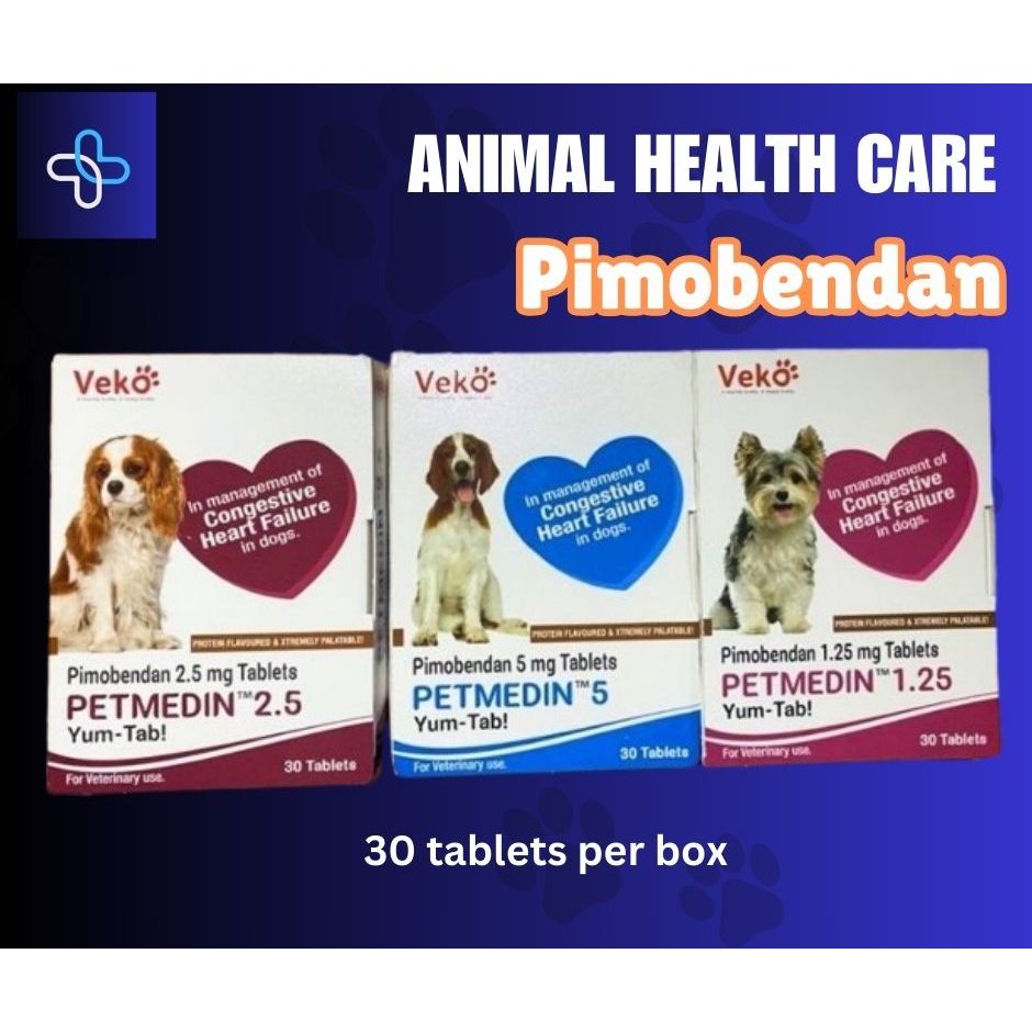 Pimobendan Tablet Petmedin 30pcs/box | Shopee Philippines