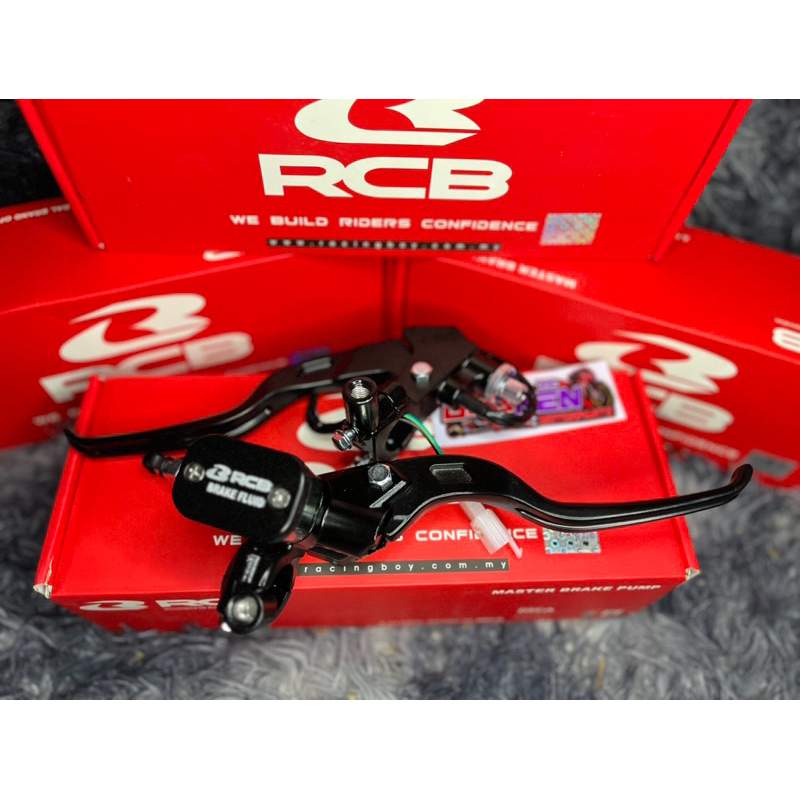 RCB RACING BOY BRAKE MASTER SET UNIVERSAL | Shopee Philippines