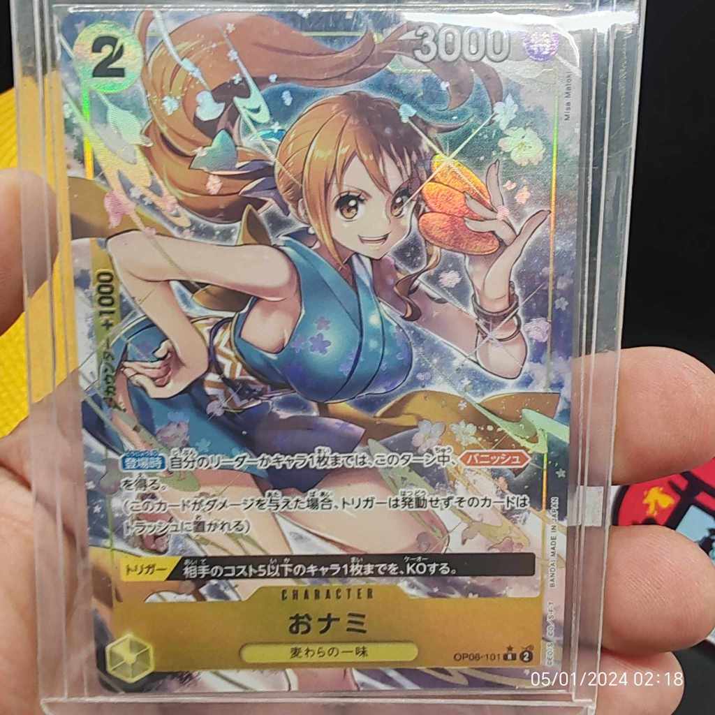 One Piece TCG - OP06-101 PR Onami | Shopee Philippines