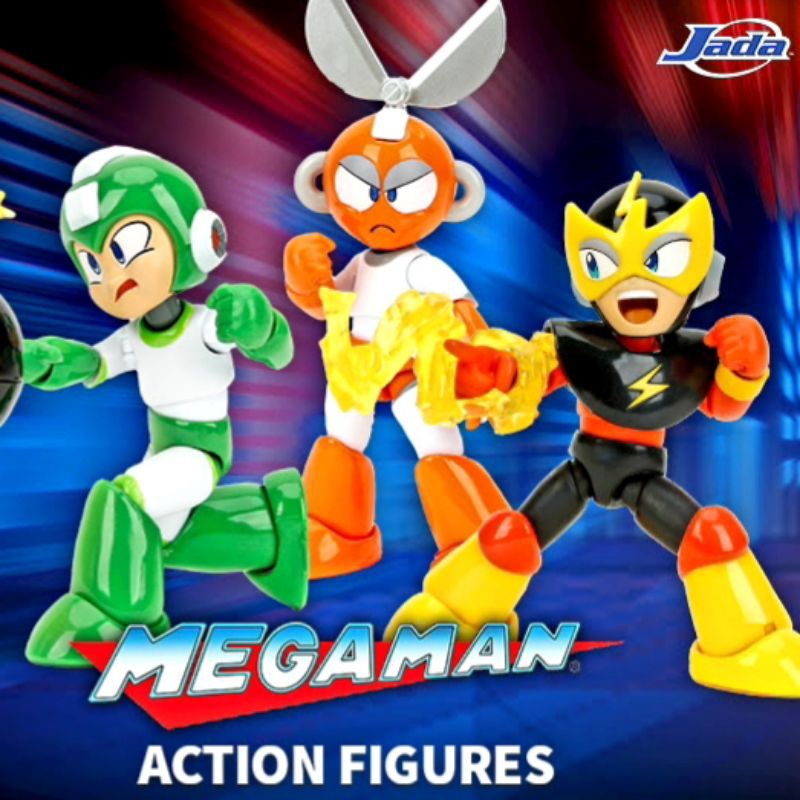 [Bundle/In Stock] Jada Toys Mega Man Set of 3 (Mega Man Hyper Bomb ...