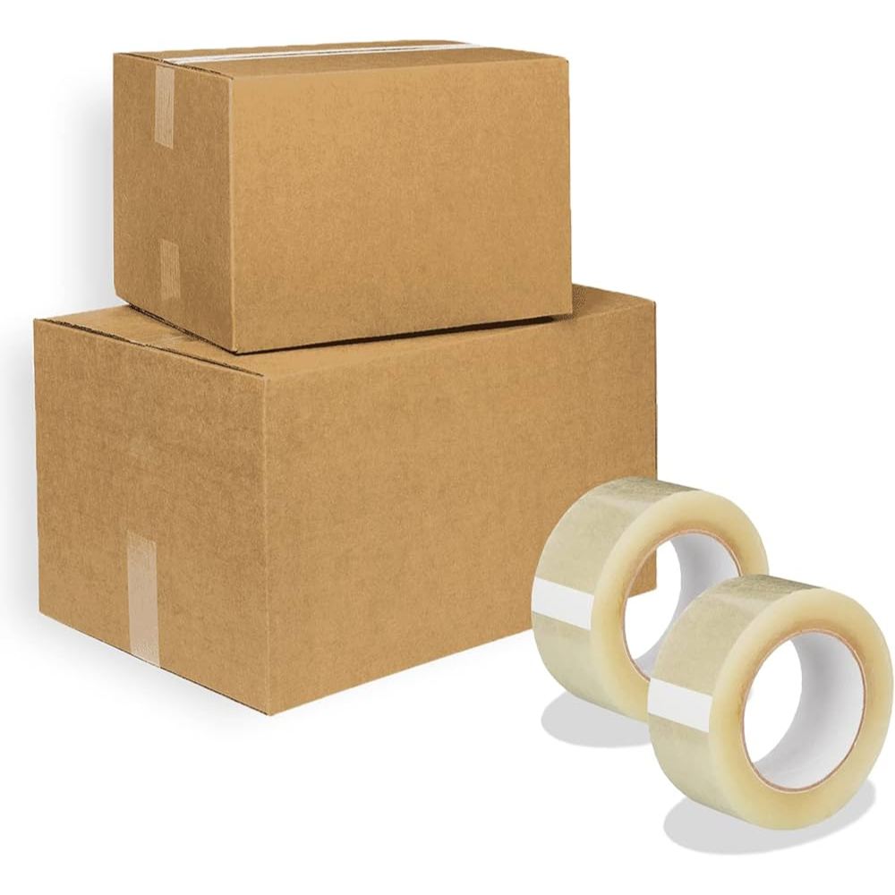 200 meters wide transparent tape large roll sealing tape long | Shopee ...