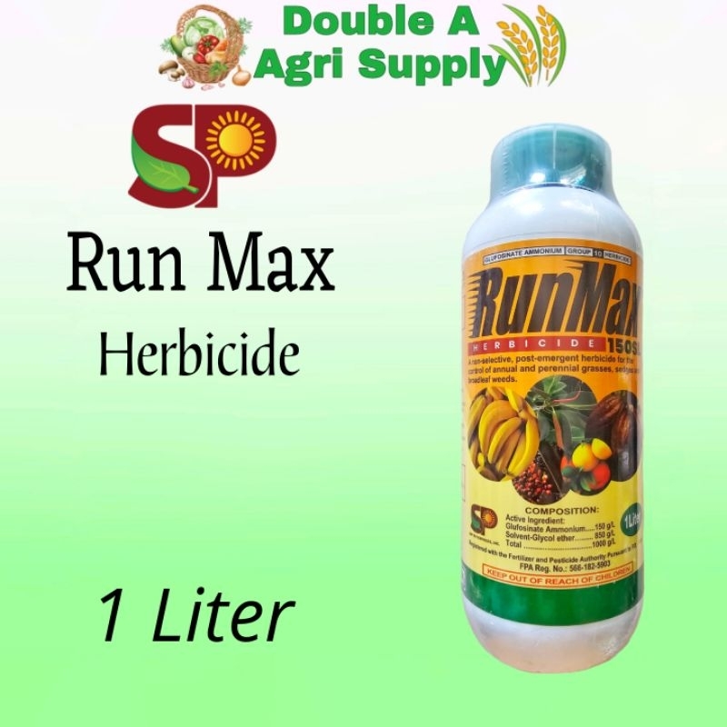 Run Max / RunMax (Glufosinate) Contact Herbicide / Weed Killer - S&P | Shopee Philippines