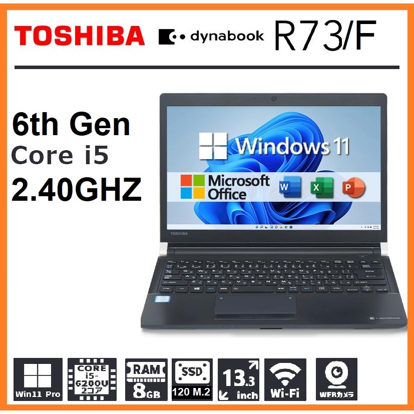 Toshiba 13.3'' inch Laptop i5 Intel processor 6th Generation korean ...