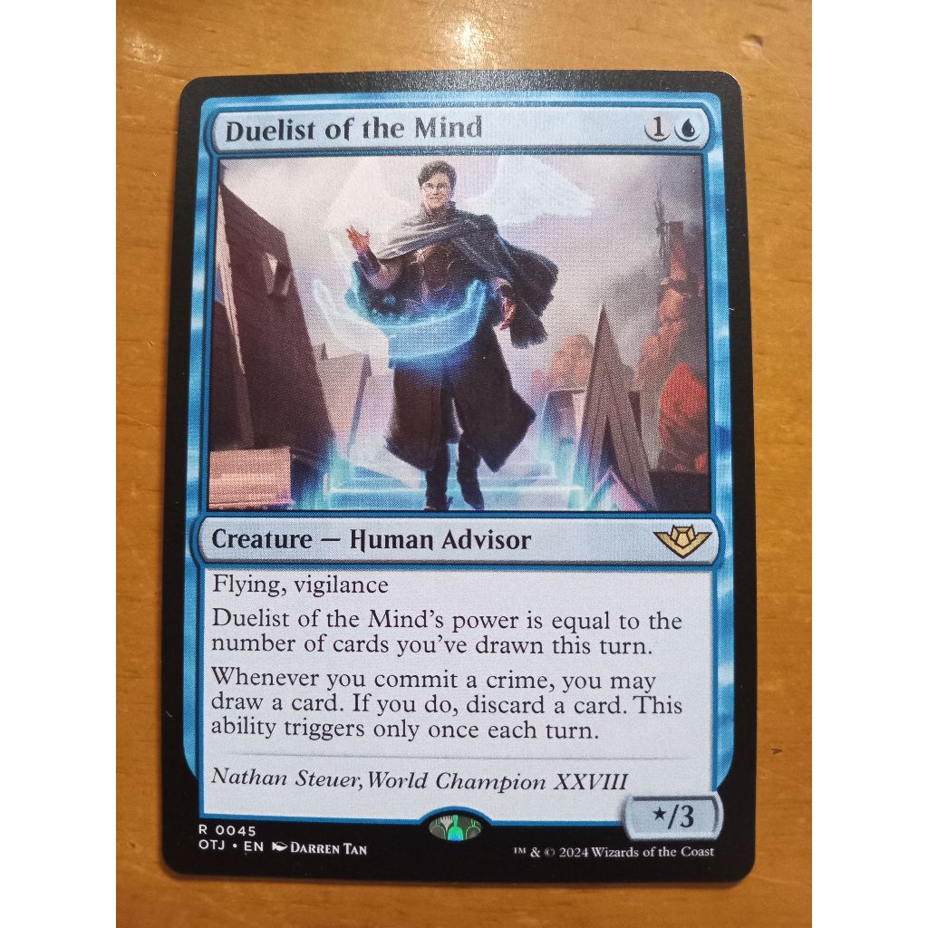 MTG Duelist of the Mind Rare Outlaws of Thunder Junction OTJ Magic the ...