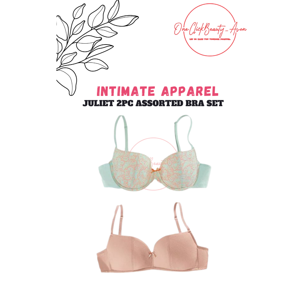 JULIET 2PC ASSORTED BRA SET | Shopee Philippines