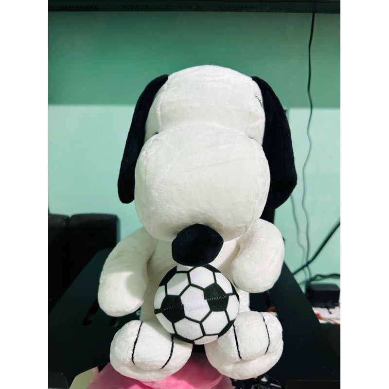 Authentic Peanuts Snoopy Soccer Plush | Shopee Philippines