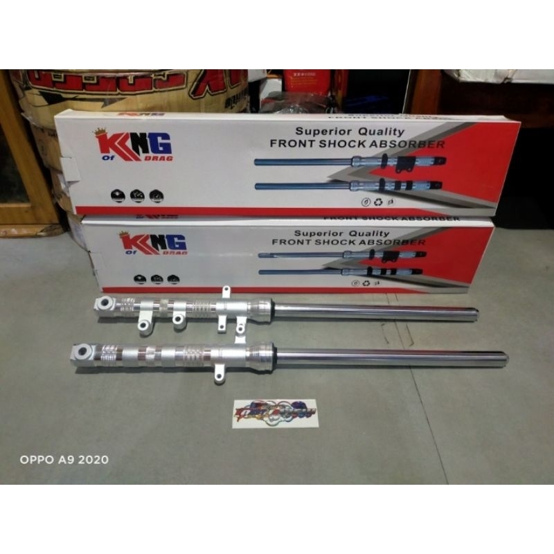 KING OF DRAG LIGHTEN FRONT SHOCK ASSY FOR RAIDER 150 CARB/RAIDER 150 FI/ THAILAND MADE | Shopee ...