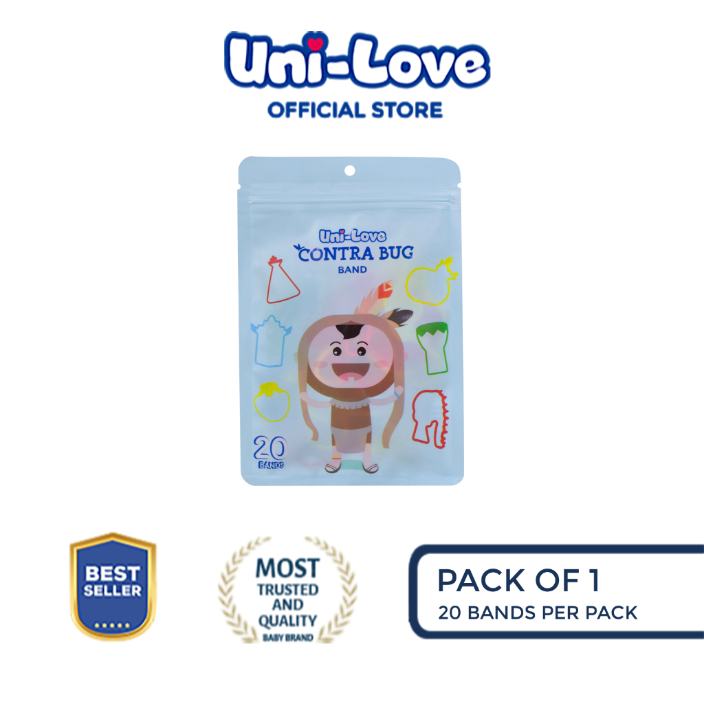 Uni-Love Contra Bug Band 20's Pack of 1 | Shopee Philippines