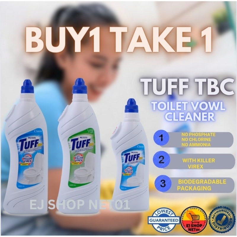 TUFF TBC BUY 1 TAKE 1 TOILET BOWL CLEANER | Shopee Philippines