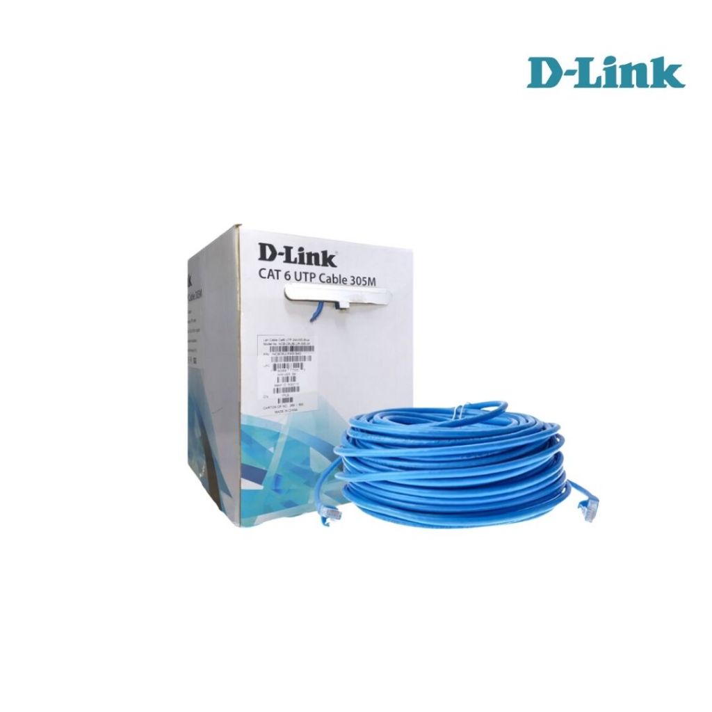 D-Link NCB-C6UBLUR-305 UTP Lan Cable Box Meter Cat 6 | Shopee Philippines