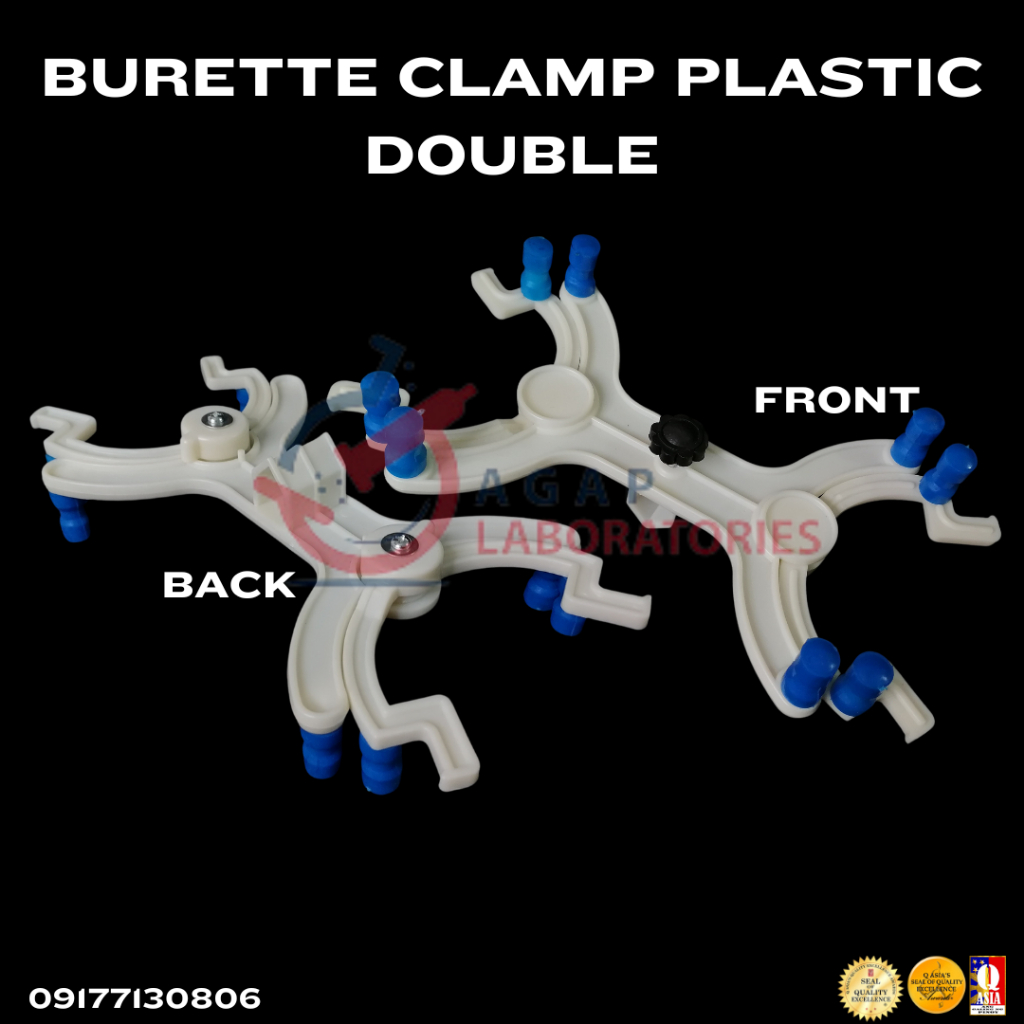 BURETTE CLAMP PLASTIC DOUBLE LABOPETTE | Shopee Philippines