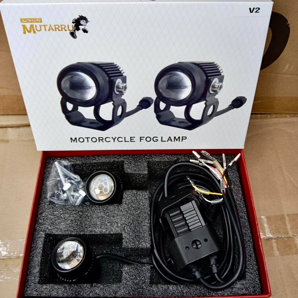 Mutarru 4 Wires Mdl V2 Mini Driving Light Shopee Philippines