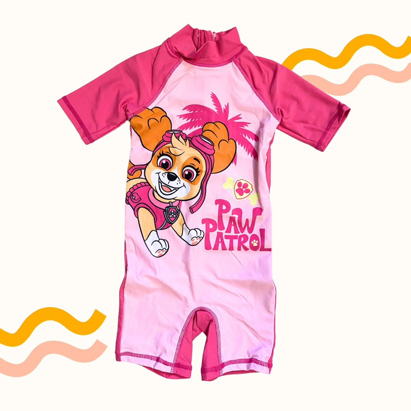 T&N authNickelodeon Romper Rash Guard Paw Patrol Skye | Shopee Philippines
