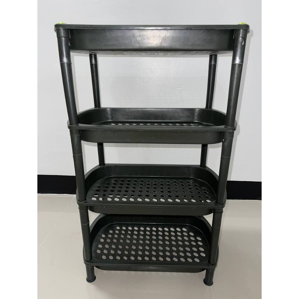 2 / 3 / 4 layers Oval kitchen rack / shoe stand / food storage / fruit ...