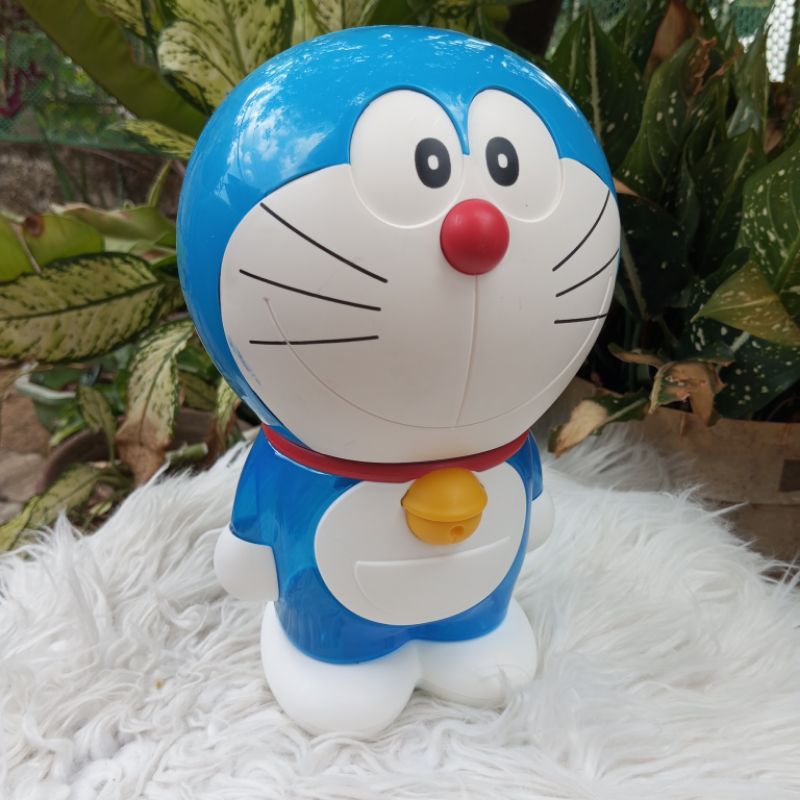 DORAEMON Coin Bank Figure | Shopee Philippines