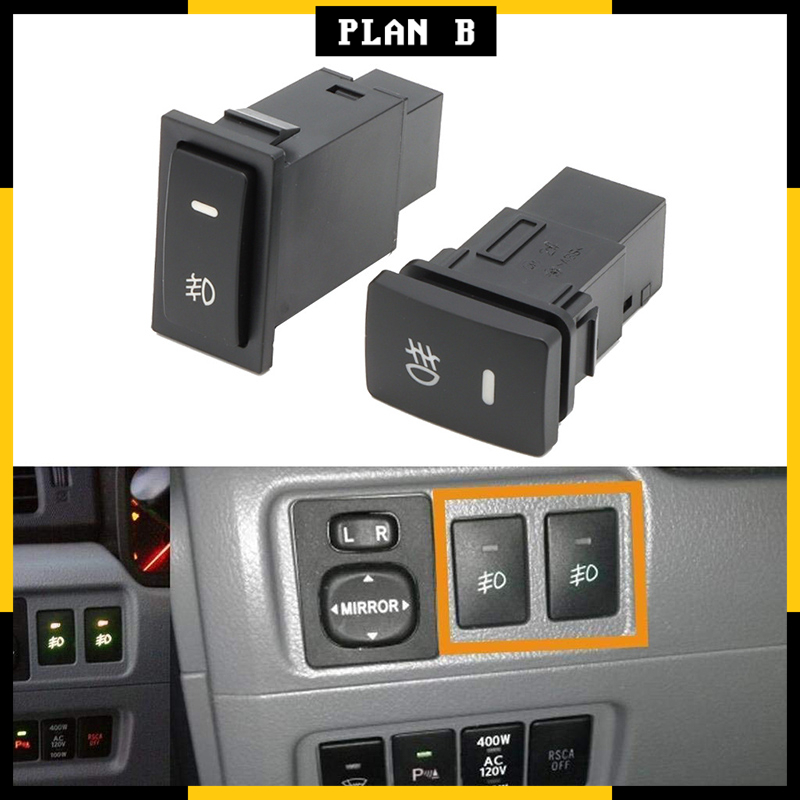 DC12V Fog Light Push Switch 4 Wire Button For Toyota Camry Prius ...